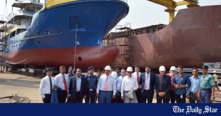MV Mataliki pre-launch ceremony | The Daily Star