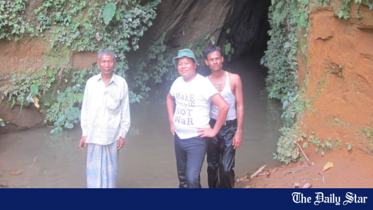 Wading into Mysterious Kudum Cave | The Daily Star