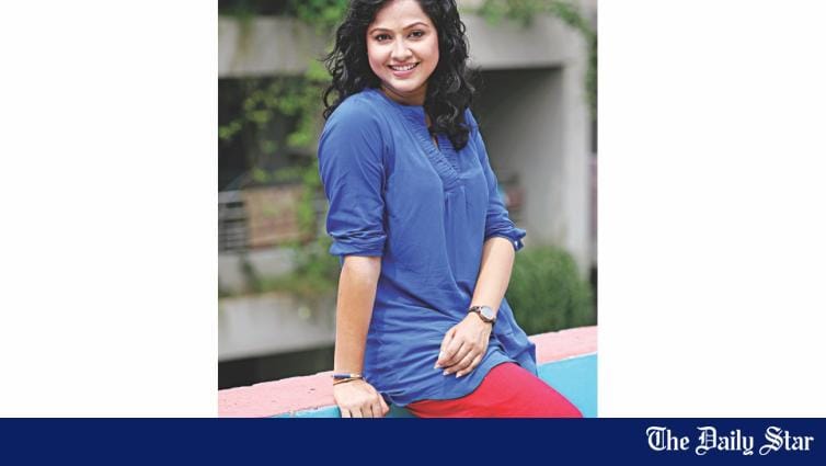 Bangladeshi television actress and dancer Nadia Ahmed vibrant as ever