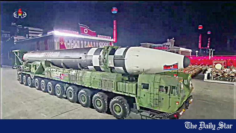 Kim sends signal with new huge ICBM | The Daily Star