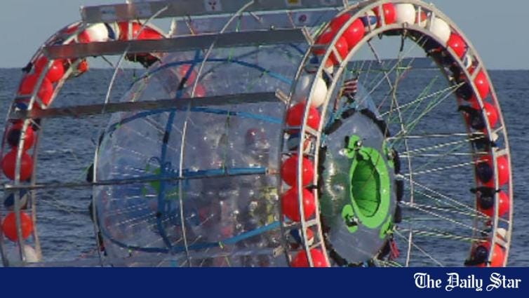 Bubble burst: Florida man using "hydropod" at sea rescued | The Daily Star