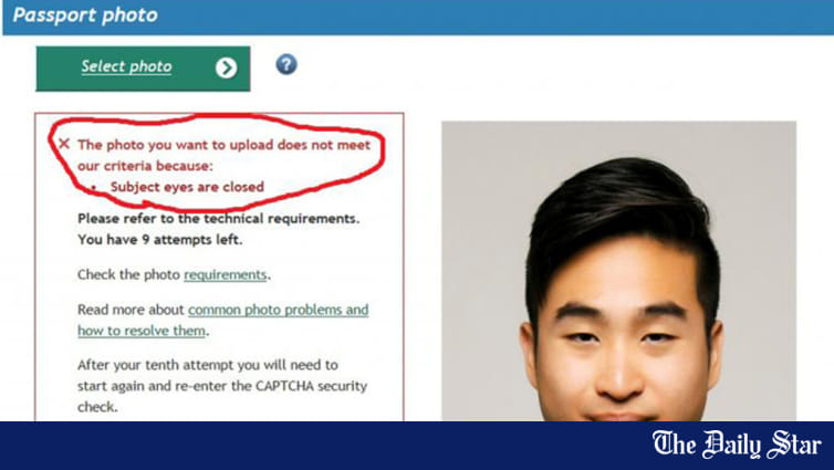 NZ passport robot tells applicant to open eyes | The Daily Star