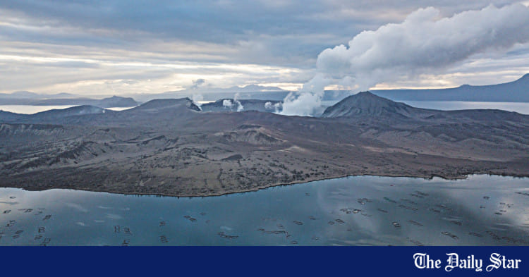 Philippine volcano recharging | The Daily Star