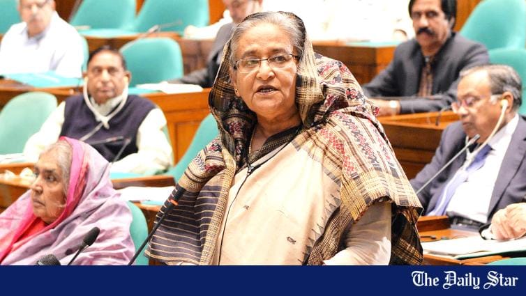 Hasina thanks AL, people for standing by her