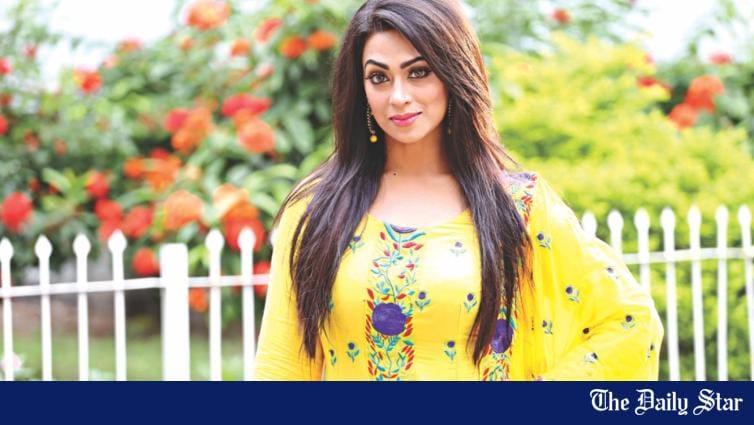 Twenty years in film popular actress Poppy | The Daily Star