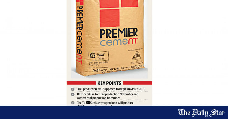 Two new units of Premier Cement remain idle for pandemic | The Daily Star