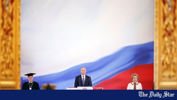 Vladimir Putin sworn in for another 6 years in office | The Daily Star