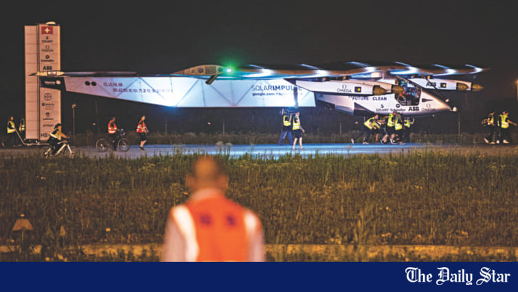 Solar Impulse eyes history | The Daily Star