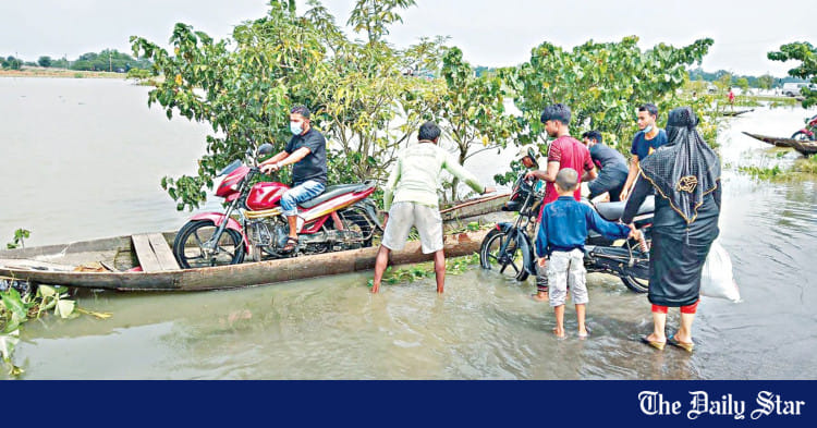 Rising water levels and floods causing immense distress | The Daily Star