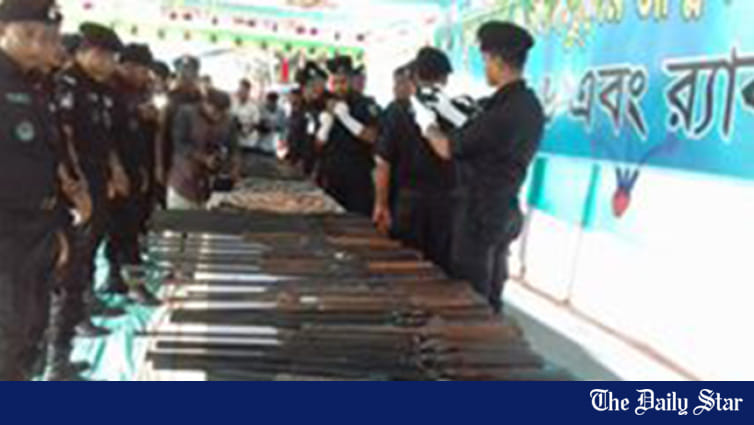 57 Sundarbans robbers surrender | The Daily Star