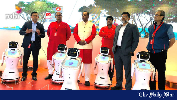 Bangladesh Telecom operator Robi introduces robot for customer service