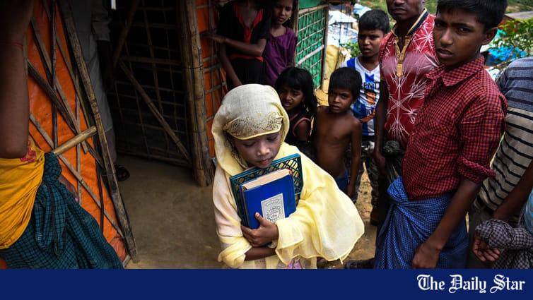 Madrasa a place of prayer and peace for Rohingya kids | The Daily Star