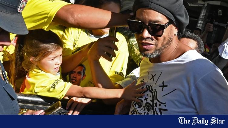 Ronaldinho, brother held over fake passports in Paraguay | The Daily Star