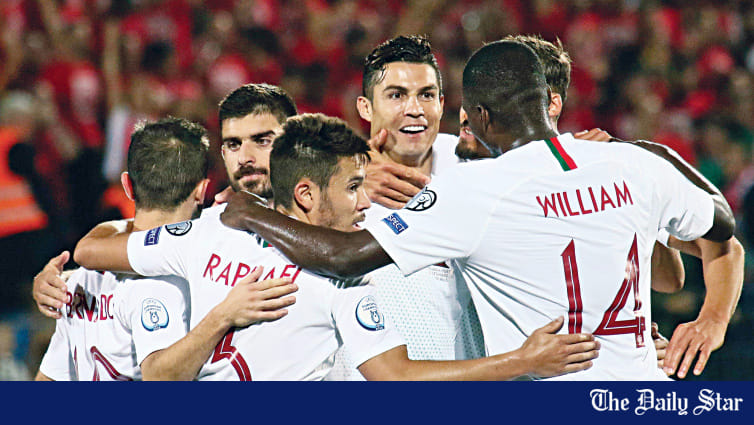 Ronaldo hits four | The Daily Star