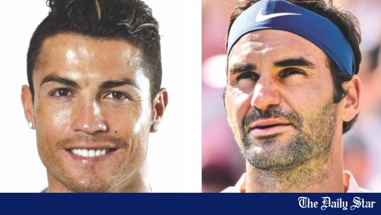 Ronaldo ahead of James and Federer | The Daily Star
