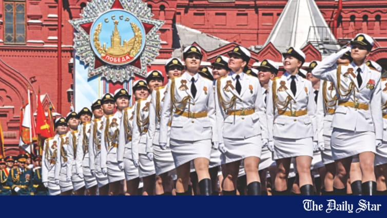 Russian WW2 parade showcases new arms | The Daily Star