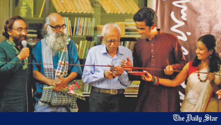 Rabindra Library inaugurated at Khamkheyali Sabha | The Daily Star