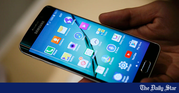 Samsung unveils sleek new Galaxy phones to battle Apple | The Daily Star