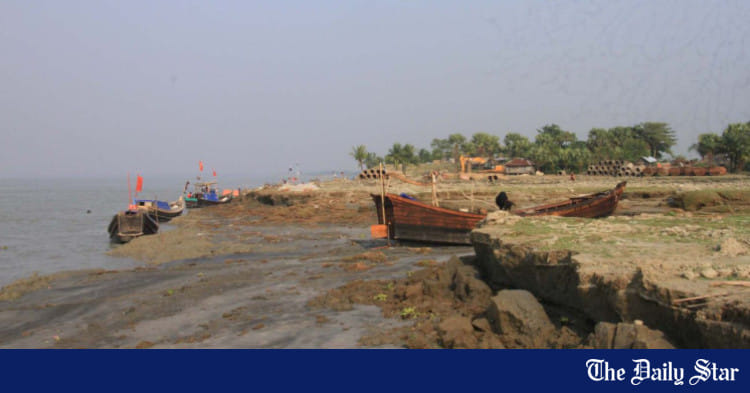 Sand lifting for power plant | The Daily Star