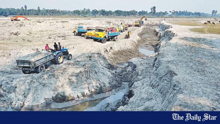 Hostage to sand lifters | Daily Star