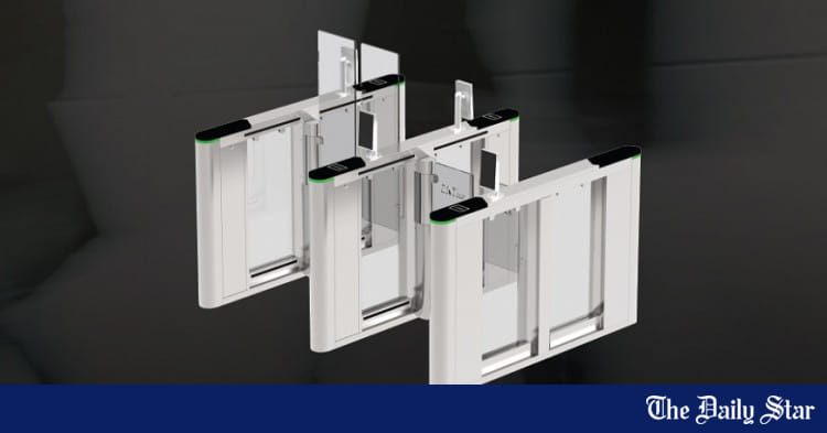 ZKTeco's SBTL8000 series single lane speed gates available in BD now ...