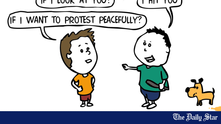 MUNCHIES | The Daily Star Police brutality against 'Save Sundarban' pro ...