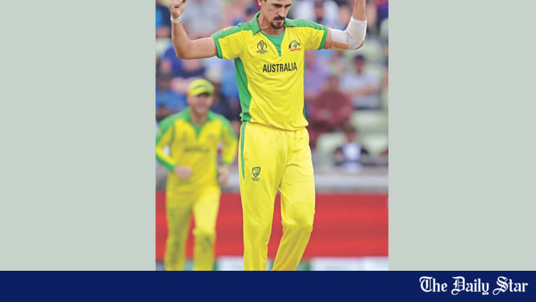 Starc sets new World Cup record | The Daily Star