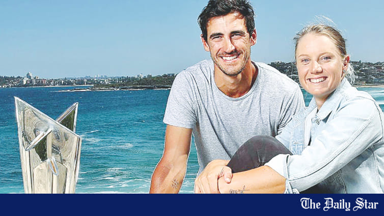 Starc jets off to watch wife in T20 WC final | The Daily Star