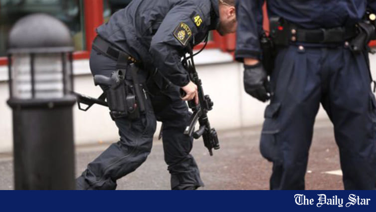 Sweden sword attack: Two dead after masked attacker strikes | The Daily ...