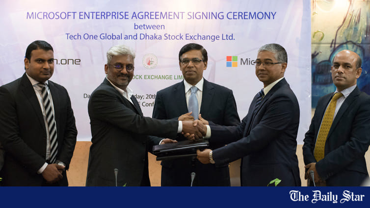 DSE signs Microsoft enterprise deal with Tech One Global | The Daily Star