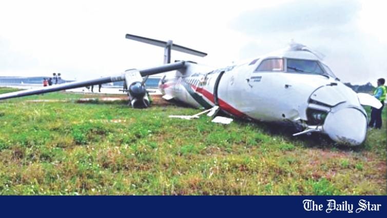 Dash-8 crash adds to woes of Biman | The Daily Star