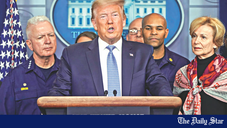 US ramps up virus response | The Daily Star