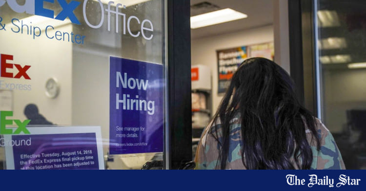 US job creation vaults higher in 2018 | The Daily Star