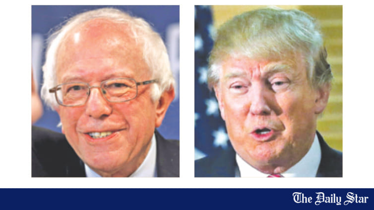 Sanders' hope alive with surprise win | The Daily Star