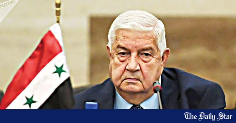 Syria’s FM Muallem dies | The Daily Star