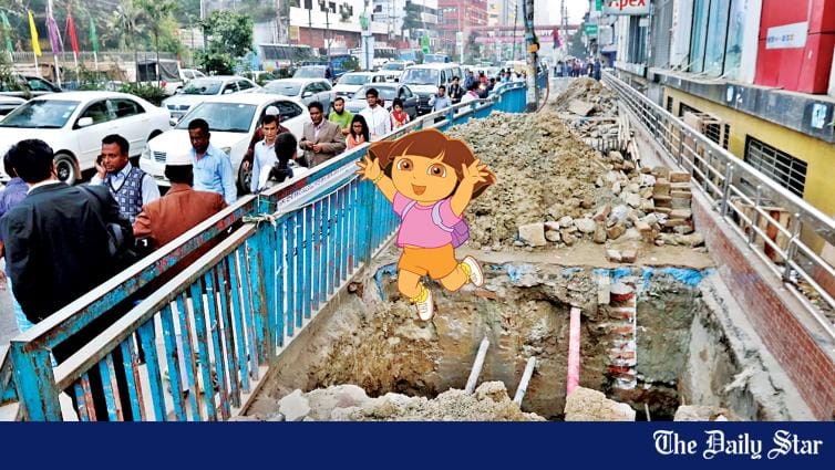 Dora the Explorer Ends Up In Dhaka After Map Malfunctions | The Daily Star