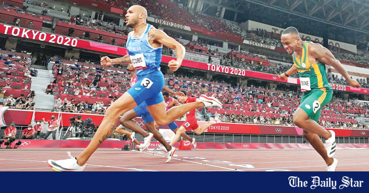 Italy’s Jacobs wins stunning 100m gold | The Daily Star