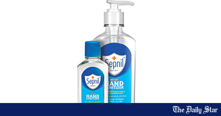 Clean Hands with Sepnil Instant Hand Sanitizer | The Daily Star