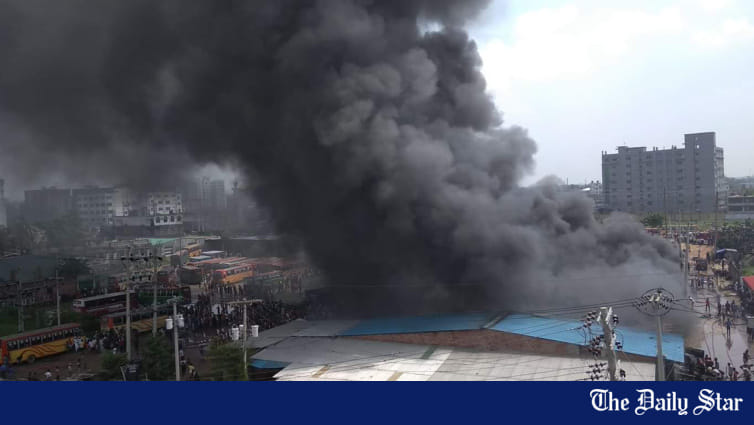 Fire at Singer warehouse in Savar under control | The Daily Star