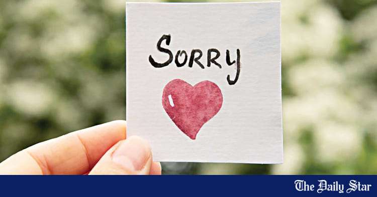 The Sorry Tale: Apologies in a relationship | The Daily Star