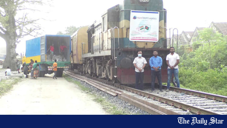 First consignment of parcel van by train from India reaches Benapole ...