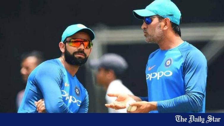 Kohli hails impact of 'inspirational' mentor Dhoni | The Daily Star
