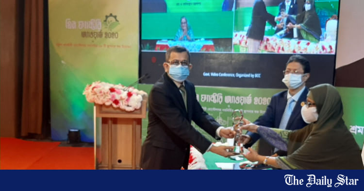 Incepta Pharmaceuticals wins Green Factory Award 2020 | The Daily Star