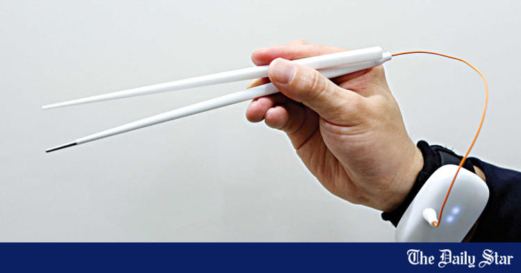 Electric chopsticks to enhance taste | The Daily Star