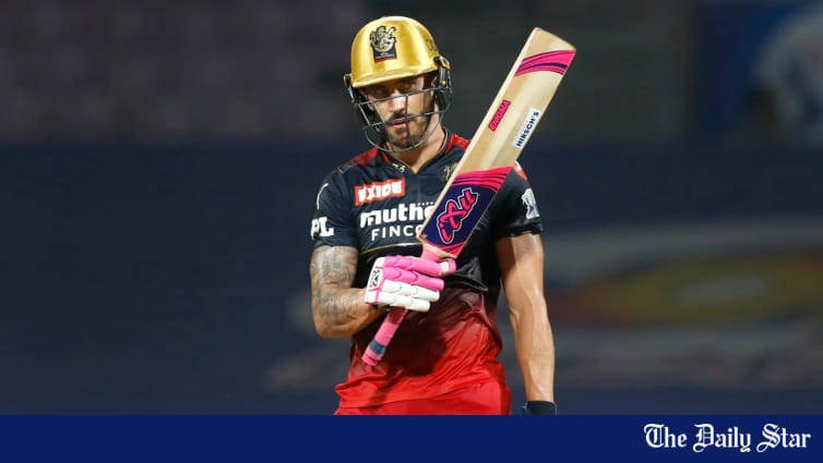 Du Plessis eyes IPL ton after match-winning 96 | The Daily Star