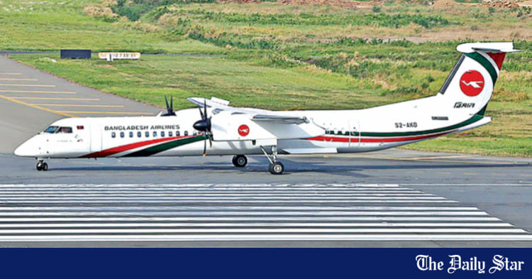 Grounded Biman Dash-8 to be operational in a day or 2 | The Daily Star
