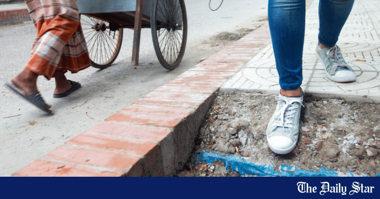 Dhaka: An unwalkable city | The Daily Star