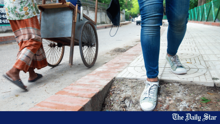 Dhaka: An unwalkable city | The Daily Star