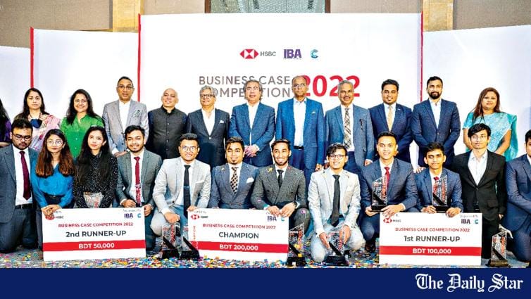 3 teams win HSBC-IBA Business Case Competition 2022 | The Daily Star