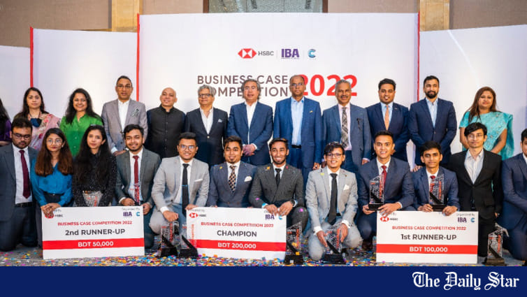3 teams win HSBC-IBA Business Case Competition 2022 | The Daily Star